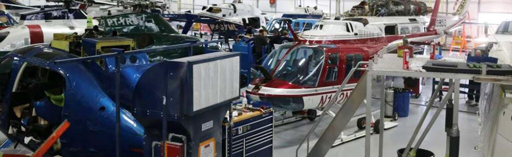 Helicopter Service & Maintenance Company: Upgrade & Repair Center